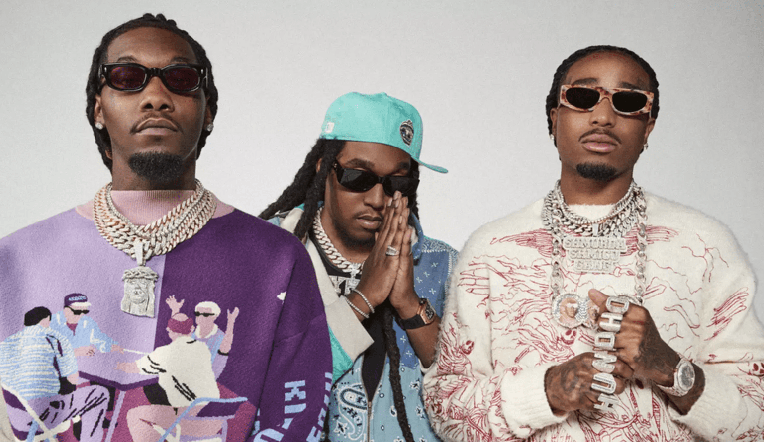 Migos Rappers Offset & Quavo REUNITE To Celebrate TAKEOFF'S 29th ...